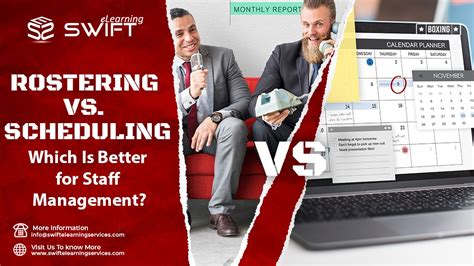 Rostering Vs Scheduling Which Better For Staff Management