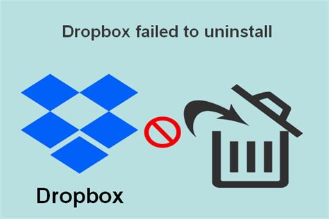 How To Fix Dropbox Failed To Uninstall Error On Windows MiniTool