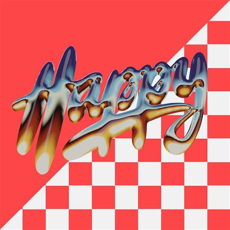 premium psd 3d text rendering typography