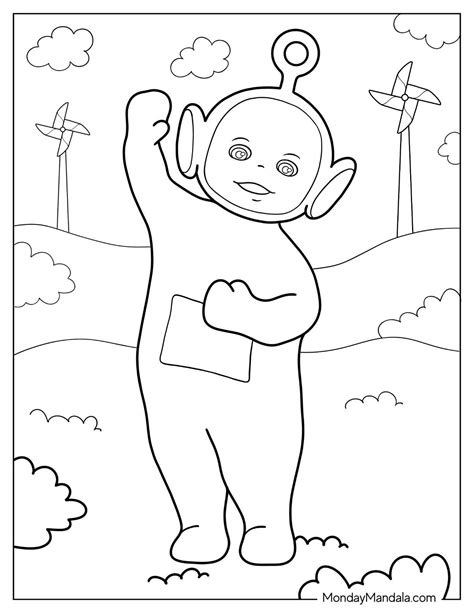 20 Teletubbies Coloring Pages Free Pdf Printables