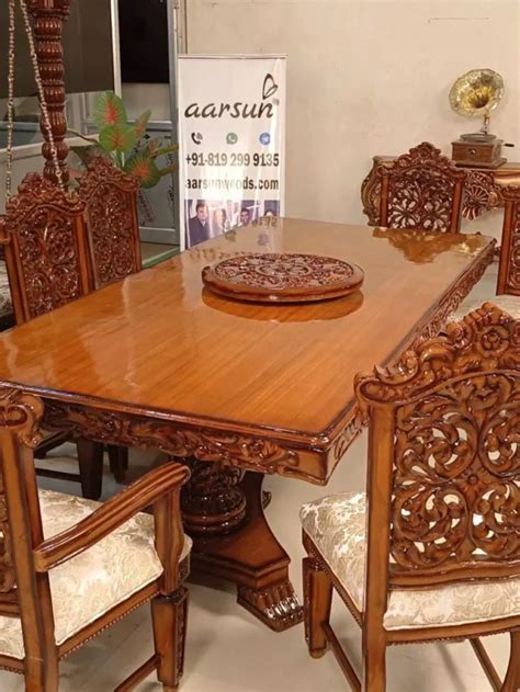 7 Trending Dining Table Designs For A Royal Experience Aarsun