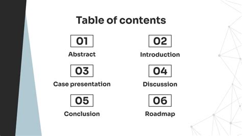 Formal Style Case Report Google Slides PowerPoint
