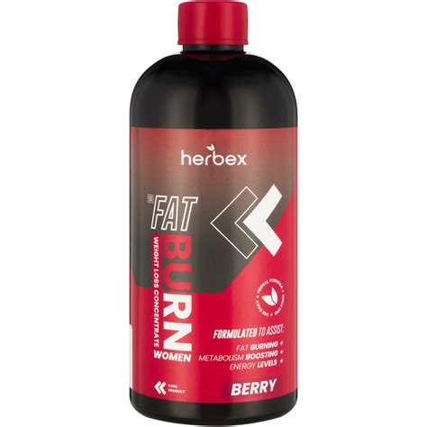 Herbex Fat Burn Berry Weight Loss Concentrate For Women 400ml Beauty