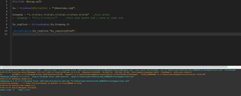 Odd Scite Behavior Autoit General Help And Support Autoit Forums