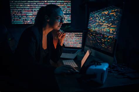 78 900 Woman Coding Photos Taleaux Et Images Libre De Droits Istock