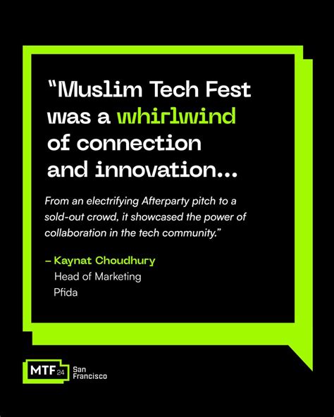 Muslim Tech Fest On Linkedin Experience The Magic Of Mtf London In San