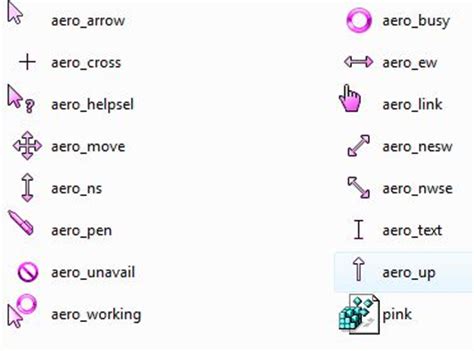 Pink Aero Cursor Theme By Mrburns05 On DeviantArt