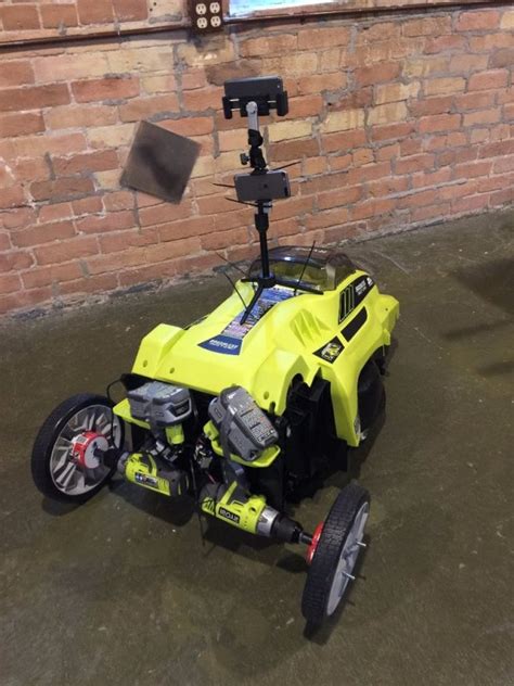 Remote Control Autonomous Lawn Mower Using RaspberryPi