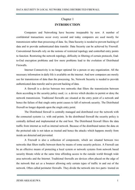4 Data Security In Local Network Using Pdf Computer Networking