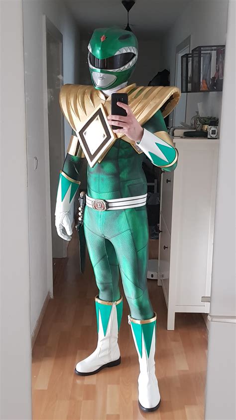 Self My Selfmade Green Power Ranger Cosplay Rcosplay