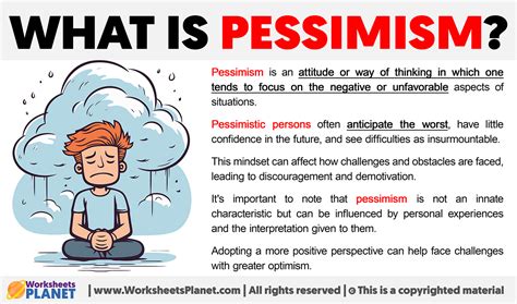 What Is Pessimism Definition Of Pessimism