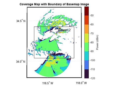 Visualize Viewsheds And Coverage Maps Using Terrain MATLAB Simulink