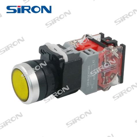 Siron H012 C Momentary Pulsadores 22mm Push Button Screw Terminal