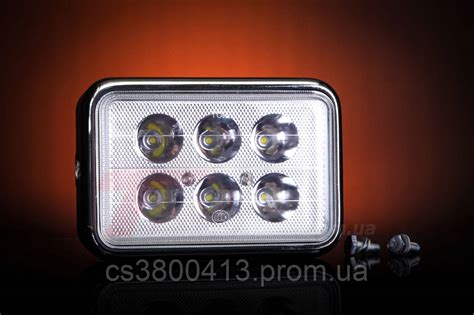 Фара Квадратная LED ( Светодиоды ) 18W Испепеляющий Свет !!! — Купить ...