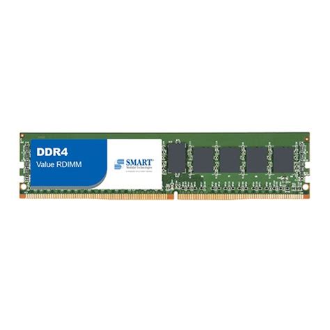 DDR4 Value RDIMM Industrial Memory Modules SMART Modular