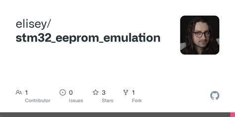 Github Eliseystm32eepromemulation