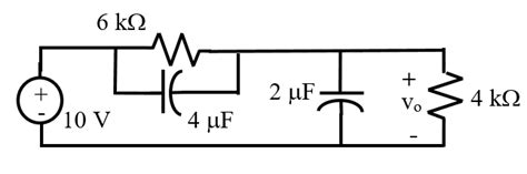 Solved The Circuit Below Is Operating In Steady State Find Chegg