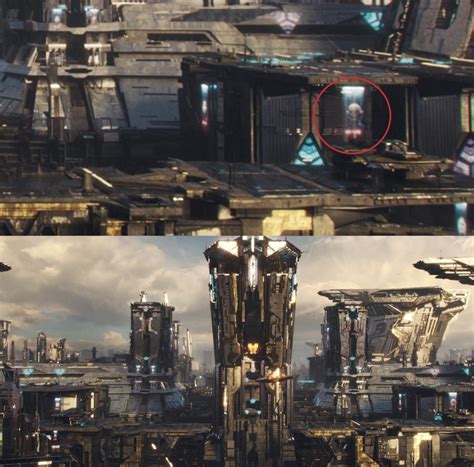 Just Noticed A Hologramposter Of A Skrull On Hala Rcaptainmarvel