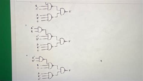 Solved Given The Following Logic Function Design A Minimum
