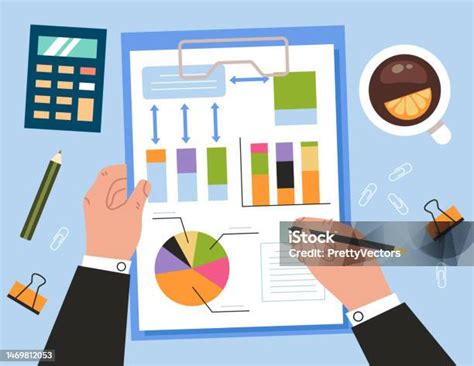 사업가 책상 의제 직장 금융 프로젝트 검색 추상적 개념 벡터 그래픽 디자인 그림 요소 재정 보고서에 대한 스톡 벡터 아트 및 기타 이미지 재정 보고서 일러스트레이션