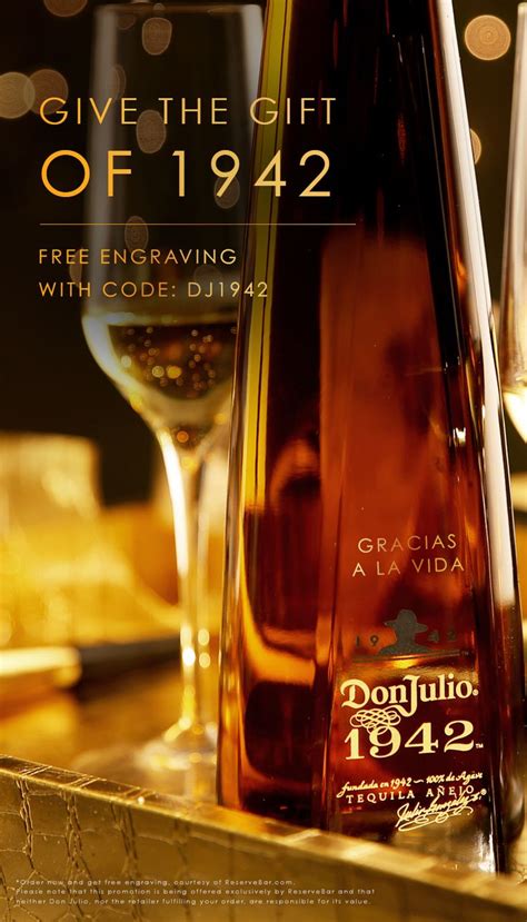 What To Drink Don Julio 1942 With At Grace Dorothy Blog