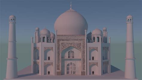 Taj Mahal Free D Model Ds Obj C D Free D