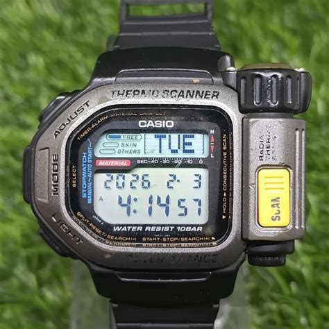 Casio Tsr 100 Thermo Scanner Digital Watch â Original Watch
