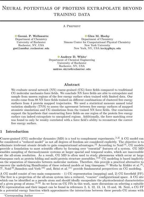 Eric Feuilleaubois Ph D On Linkedin Neural Potentials Of Proteins