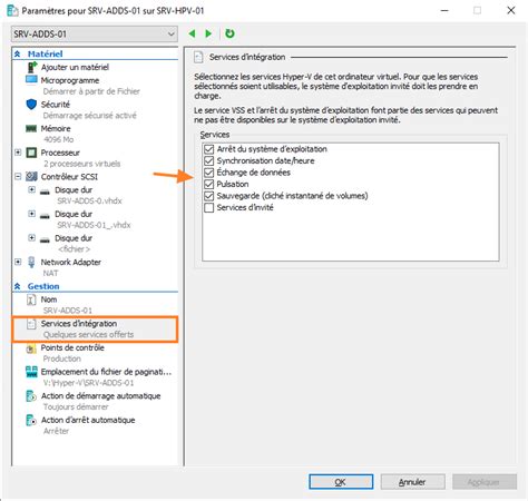 découverte des services d intégration hyper v