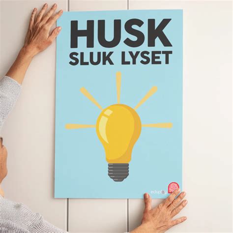 Husk Sluk Lyset Eduplay