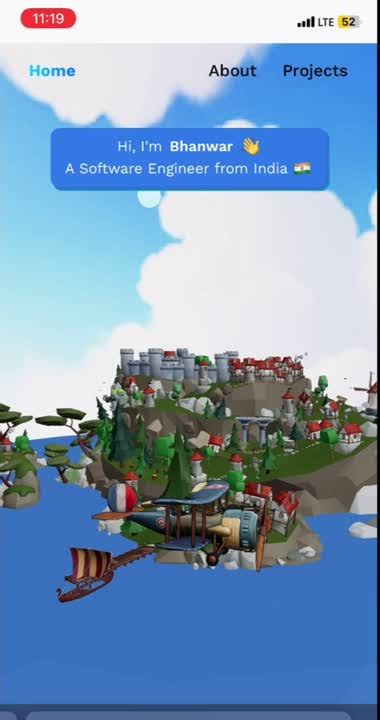 Bhanwar Singh Rathore On Linkedin Reactjs Threejs Webdevelopment