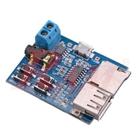 U Disk And Tf Card Mp3 Decoder Board Player With Amplifier Ram Electronics Website