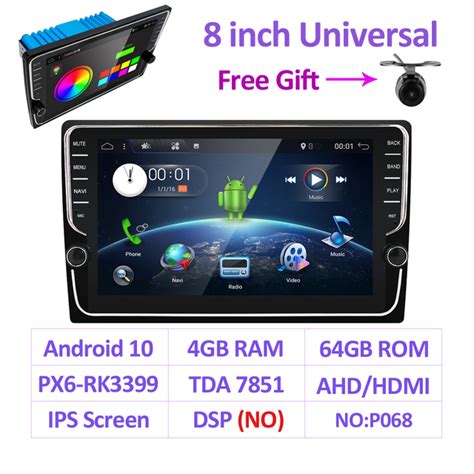 Bosion Android 10 0 Octa Core Car Radio Stereo Gps Navi Audio Video Player Unit Pc Wifi Bt Ips