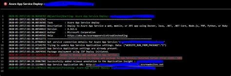 Azure App Service Deploy Internal Server Errror 500 · Issue 9696