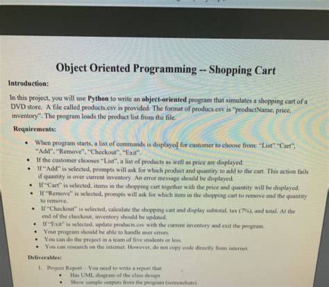 I Will Implement The Csv File Please Provide The Chegg Com