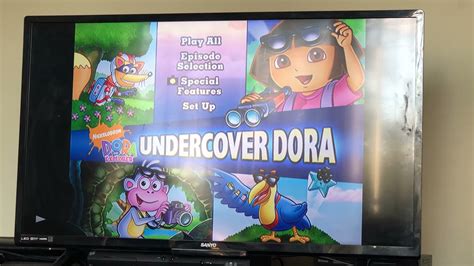 Dora Explorer Girls Dvd Menu