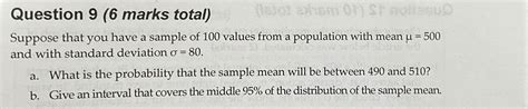 solved question 9 6 ﻿marks total suppose that you have a