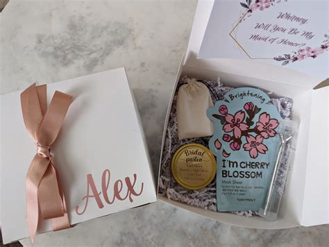 DIY Bridesmaid Proposal Boxes Gold Standard Weddings