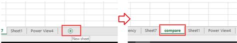 How To Compare Two Worksheets In Same Workbook Or Different Workbooks