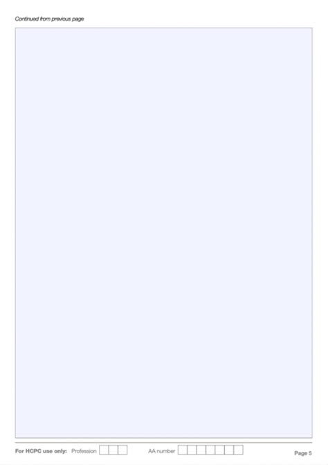 Completing Your HCPC Application Form FLiP