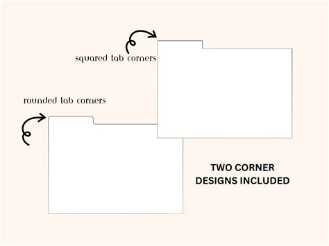 4 X 6 Index Card Divider Template Index Card Tab SVG Recipe Card Organization Flash Card