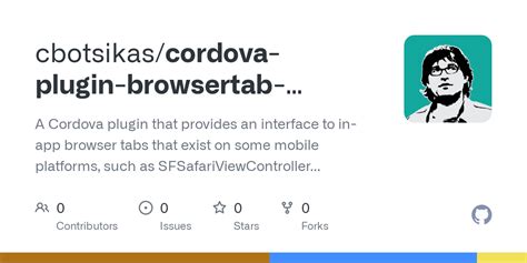 github cbotsikas cordova plugin browsertab themable a cordova plugin