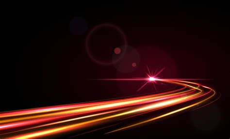 Modern Abstract High Speed Light Effect Technology Futuristic Dynamic