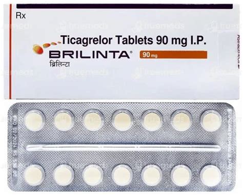 Brilinta Ticagrelor 90mg Tablet At ₹ 538strip Nagpur Id 2855425193530