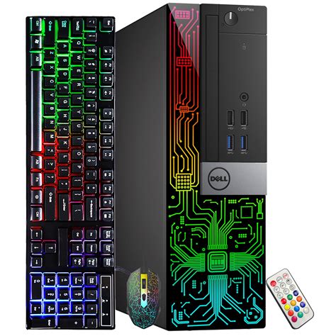 Custom Built Rgb Lights Pc Dell Optiplex Sff Computer Intel Price From Lowpi Canada