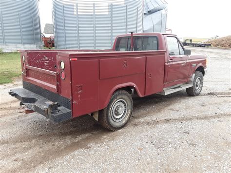 1988 Ford F250 Custom 4x4 Service Truck Transportation Bigiron