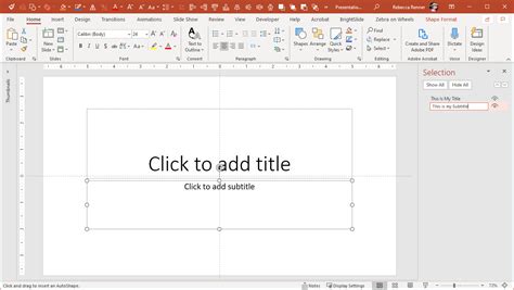 The Most Useful And Unknown Powerpoint Tool The Selection Pane