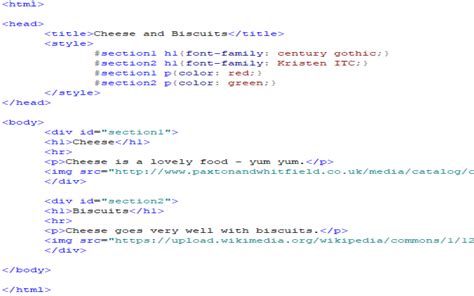 html and css lesson 3 review ks3 csuk academy