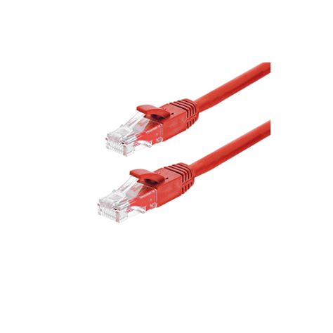 Patch Cord Gigabit UTP Cat6 LSZH 3 0m Rosu ASYTECH Networking TSY PC UTP6 3M R EMAG Ro