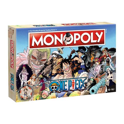 One Piece Monopoly Board Game For 2 8 Players Toys And Games